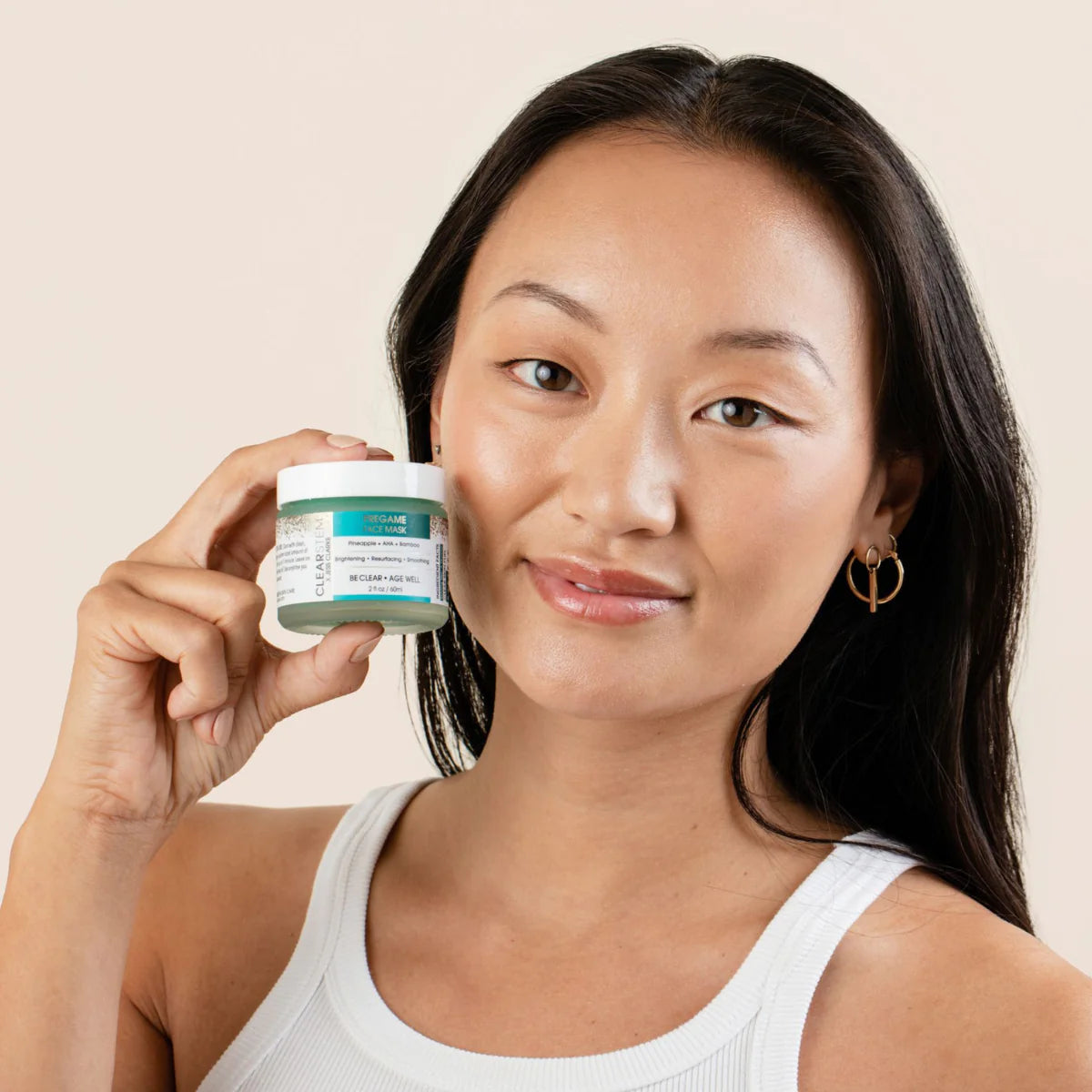 Clearstem x Jess Clarke Pregame Face Mask | Figgy Co.